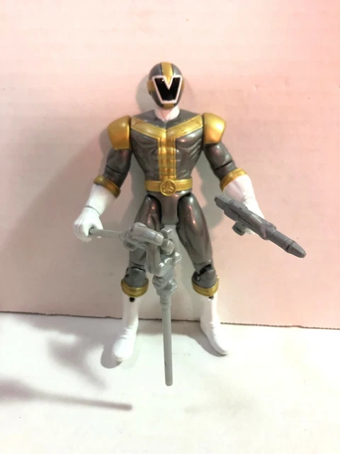 POWER RANGERS LIGHTSPEED Rescue Titanium Ranger Figure from Land ...