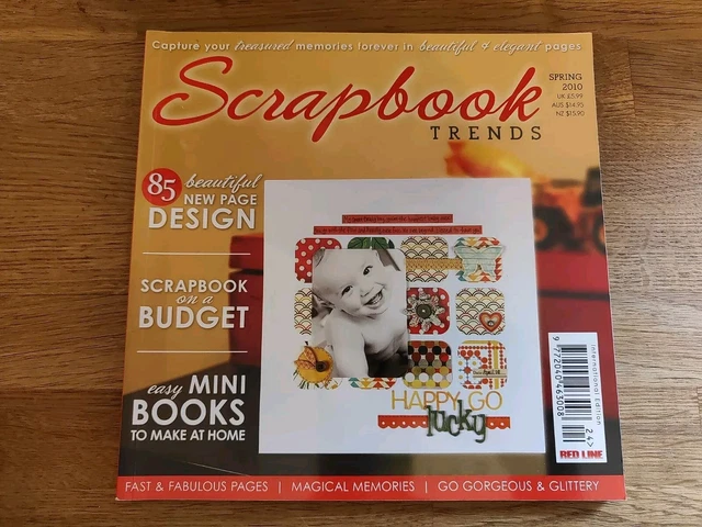MAGAZINE - SCRAPBOOK Trends Spring 2010 Cards Stamping £3.00 - PicClick UK