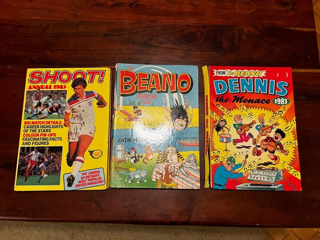 BEANO DENNIS THE menace Shoot annuals 80’s EUR 3,50 - PicClick IT