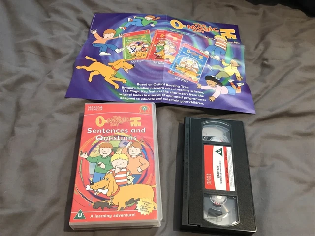THE MAGIC KEY Sentences And Questions Vhs £20.00 - PicClick UK