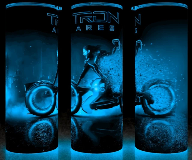 GLOW IN THE Dark Tron Ares 2025 Jared Leto Movie Cup Mug Tumbler 20oz £ ...