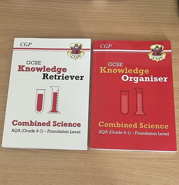 GCSE AQA COMBINED Science Knowledge Organiser & Retriever Higher Key Stage 4 CGP £22.82 ...