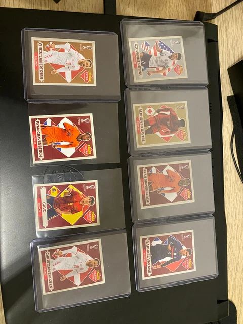 PANINI WM 2022 extra sticker gold/silver/bronze/base EUR 45,00 ...