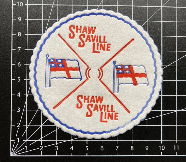 VINTAGE - 1960S - SHAW SAVILL LINE - DRINKS MAT / COASTER £12.39 ...