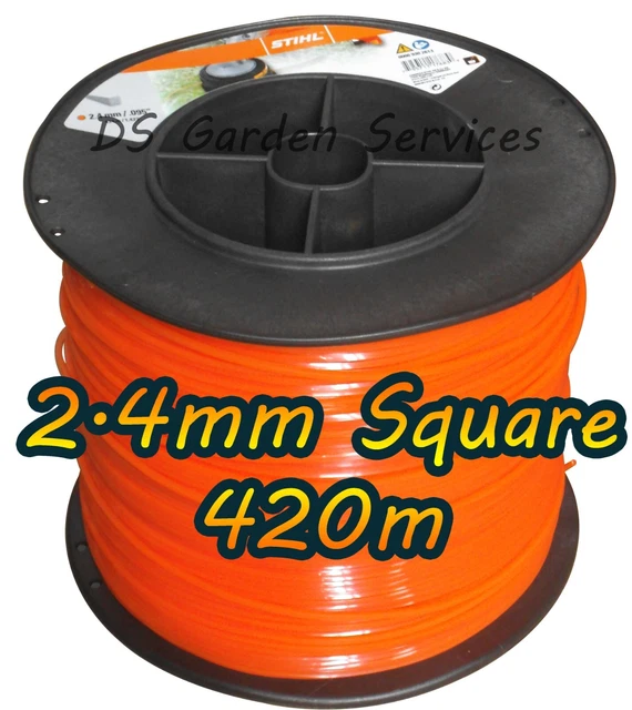 420M OF GENUINE STIHL 2.4mm SQUARE Brushcutter Strimmer Trimmer Cord Line Wire EUR 43,61 ...