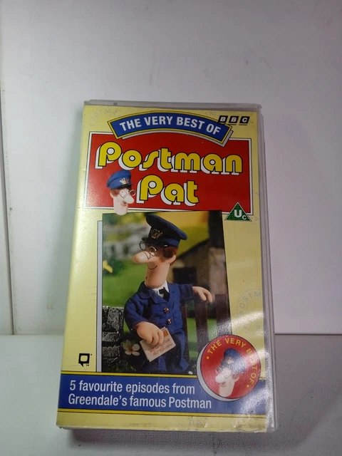 THE VERY BEST of Postman Pat BBC Children's VHS Video Cassette Tape £5. ...