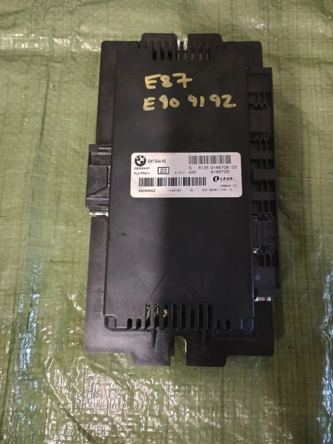 BMW E87 E90 E91 E92 1 & 3 Series Foot Well Light Control Module 9166708 ...