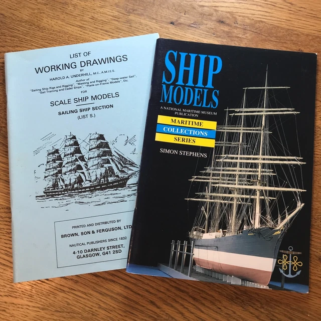 SHIP MODELS: SIMON Stephens & Working Drawings for Scale Ship Models £9 ...