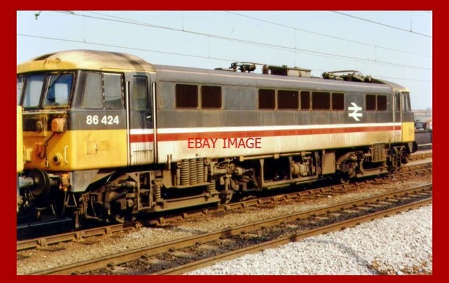 PHOTO BR Class 86 Electric Loco No 86 424 £1.45 - PicClick UK