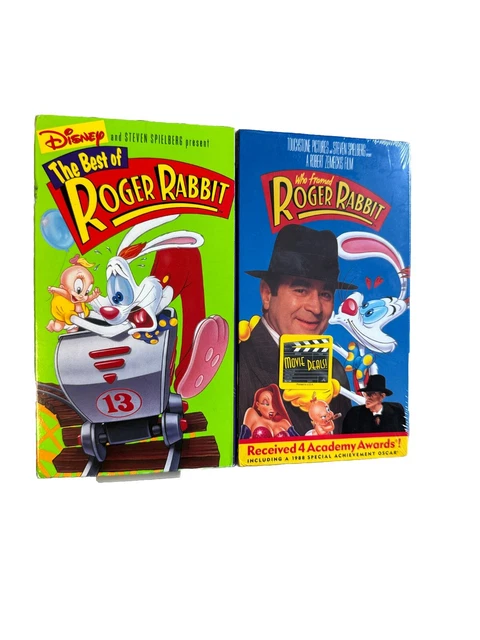 WHO FRAMED ROGER RABBIT VHS STEVEN SPIELBERG FACTORY SEALED/Best of ...