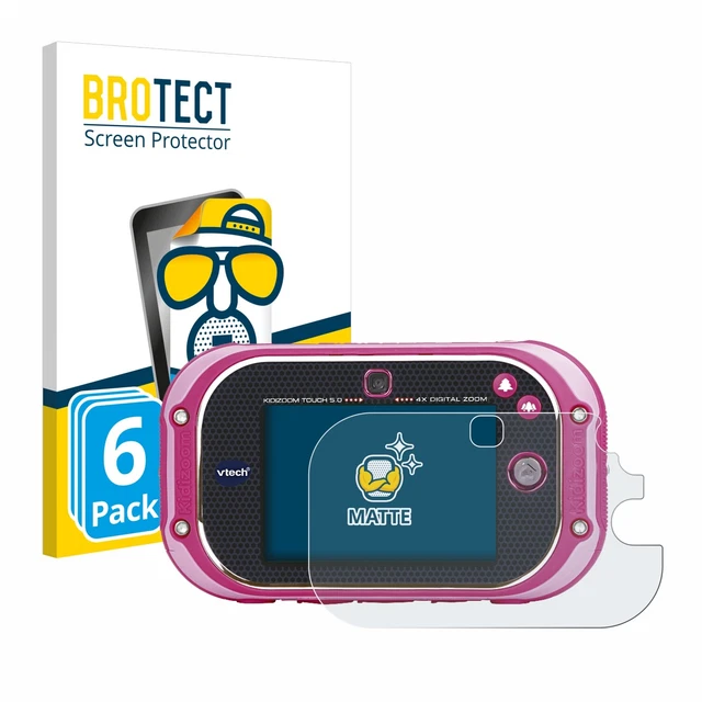 6X PROTECTIVE FILM reflective for Vtech Kidizoom Touch 5.0 2018 matte £ ...