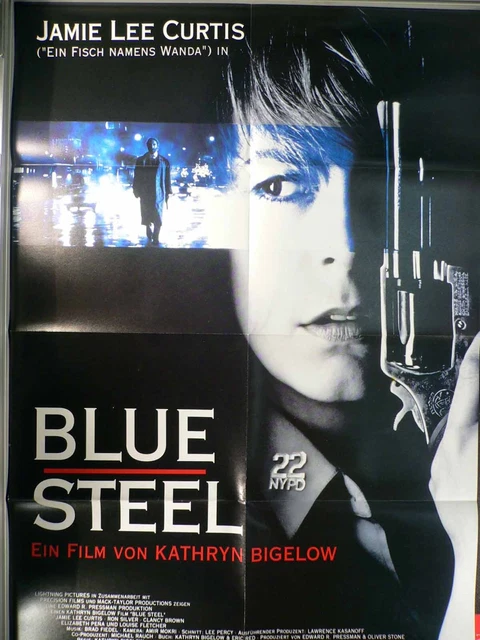 BLUE STEEL - Jamie Lee Curtis - Filmposter A1 84x60cm gefaltet £14.48 ...