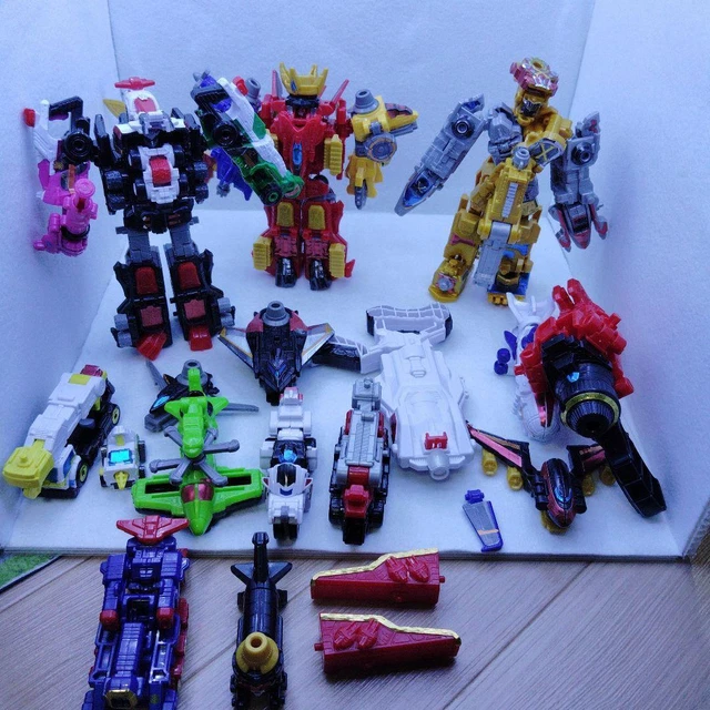 POWER RANGERS LUPINRANGER VS Patranger MiniPla Full Set Pre-Assembled ...