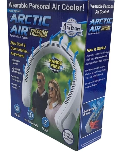 NEW IN BOX Arctic Air Freedom Personal Air Cooler - Portable 3-Speed ...