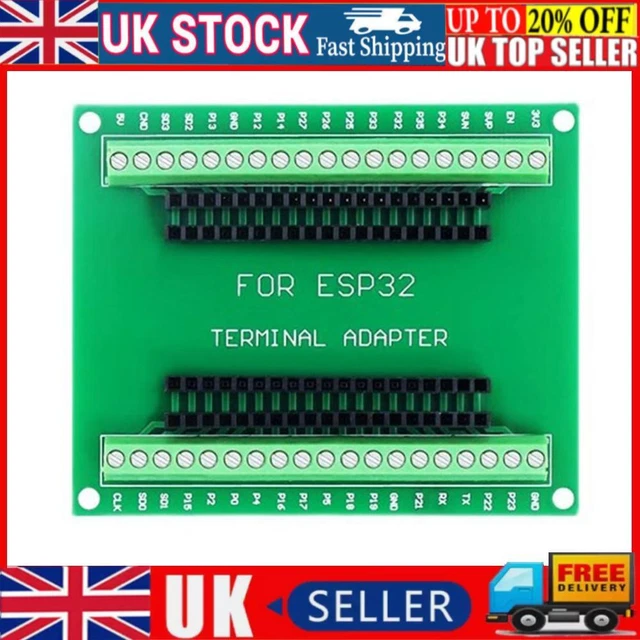 Esp32 Breakout Board Dual Core Cpu Gpio 1 Into 2 Wifi Bluetooth