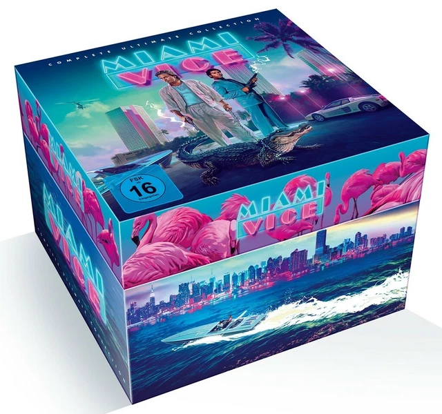 MIAMI VICE - Complete Ultimate Collection Box Set Blu-ray komplette Serie EUR 383,89 - PicClick DE