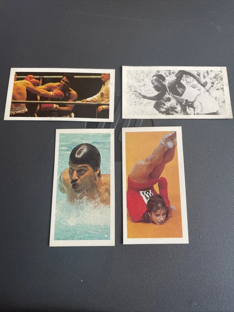 1979 BROOKE BOND 40 OLYMPIC GREATS Complete;Ali, Owens,Spitz,Korbut ...