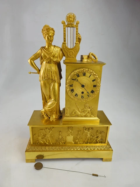 1820 CLASICAL ORMOLU French Mantel Clock £1,495.00 - PicClick UK