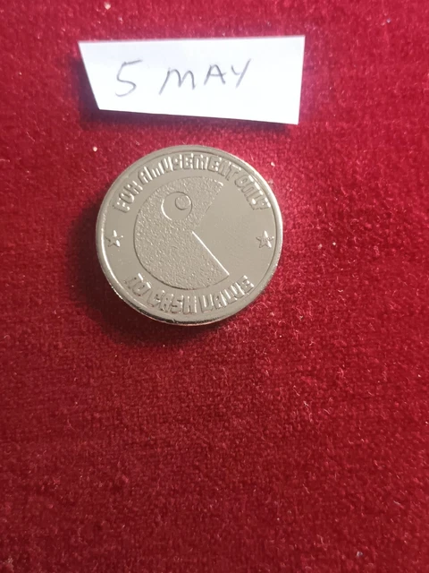 PACKMAN SPACE INVADERS Gettone di gioco senza valore in contanti EUR 4 ...