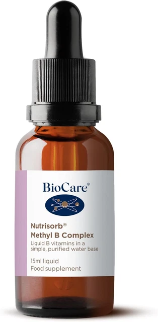 Biocare Nutrisorb Methyl B Complex Liquid B Vitamins In A Simple 7402