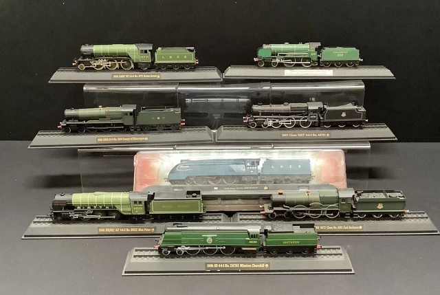 GREAT BRITISH LOCOMOTIVES Collection Model Trains 1930s and 1940s ...