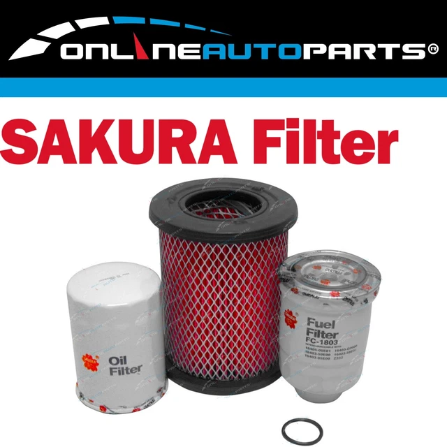 FILTER SERVICE KIT for Navara D22 2.7L 3.2L Diesel Air Oil Fuel TD27 ...