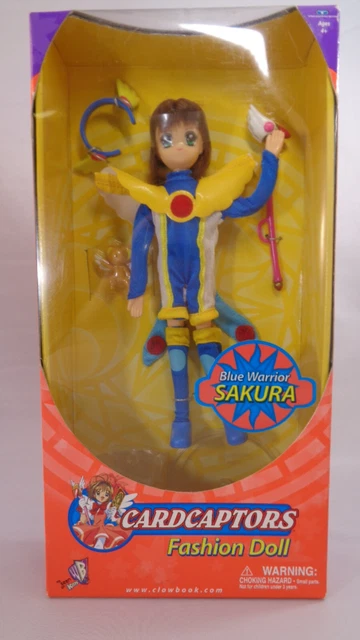 CARDCAPTOR SAKURA KINOMOTO Blue Warrior Fashion Doll Figure ...