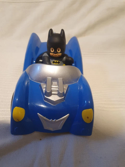 FISHER PRICE LITTLE People Talking Batman+Batmobile £12.99 - PicClick UK