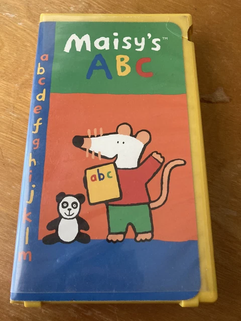 NICK JR MAISY’S ABC VHS Video Tape 2004 VTG Nickelodeon Alphabet Kids ...