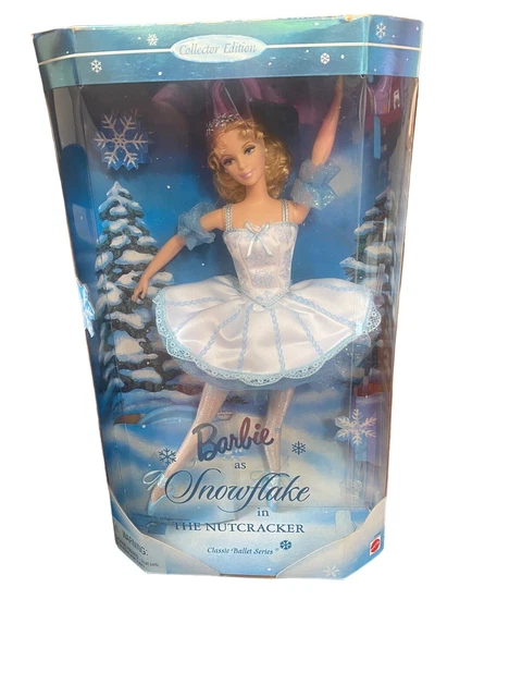 BARBIE AS SNOWFLAKE In The Nutcracker Classic Ballet Series 1999 EUR 28,03 - PicClick FR