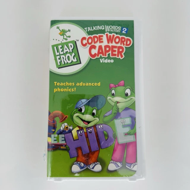 VHS LEAP FROG - Code Word Caper 2 VHS, 2004 Warner Home Video SEALED £ ...