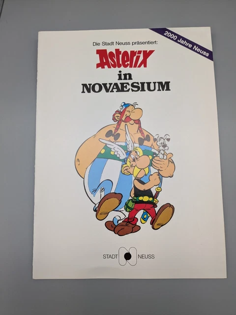 ASTERIX IN NOVAESIUM Stadt Neuss präsentiert Heft Comic Z : 2 B6 EUR 19,90 - PicClick DE