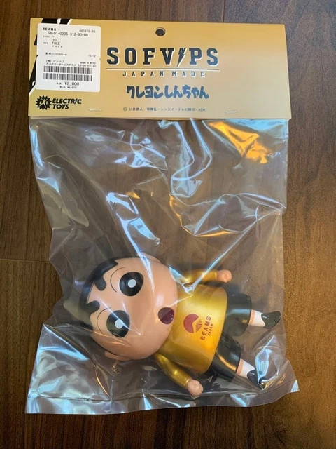 BEAMS SOFVIPS PASTELLO Shin-chan Shinnosuke soft vinyl Figure 30th ...