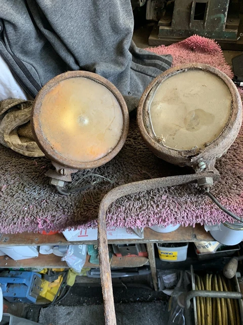 VINTAGE BUTLERS HEADLIGHTS , Fordson Major, Tractor £3.00 - PicClick UK