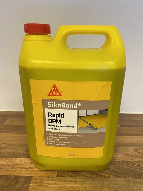 SIKA SIKABOND RAPID DPM 5L | One Part Damp Proofing Primer Consolidator ...