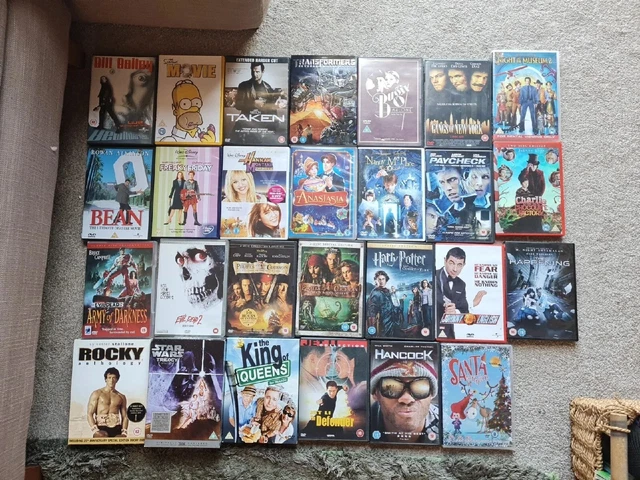 HUGE DVD BUNDLE (34 movies/series) - Collection (star wars, Rocky ...