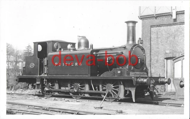 RAILWAY PHOTO LBSCR E1 127 Poitiers Horsham Shed Southern LB&SCR SR 0-6 ...