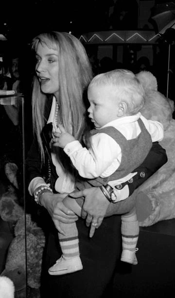 JERRY HALL JAMES Jagger at Pediatric Cancer Resarch Benefit at - 1986 ...