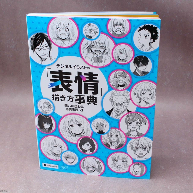 How To Draw Anime Manga Facial Expressions Emotions Japan Art Guide Book New £1990 Picclick Uk