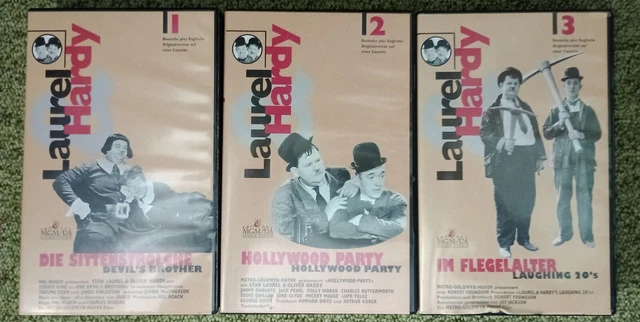LAUREL UND HARDY 1-3 Dick und Doof VHS Kassetten EUR 15,00 - PicClick DE