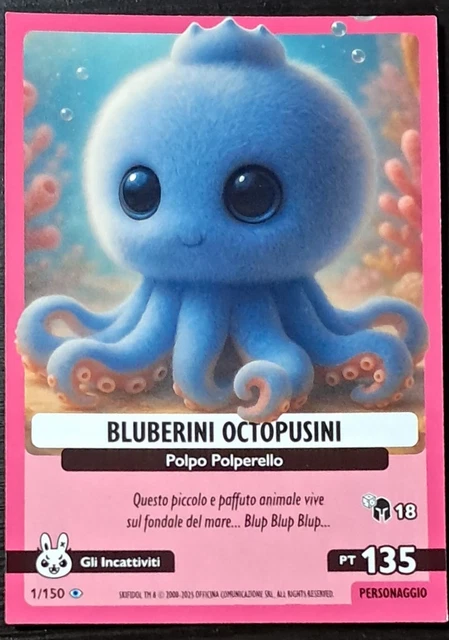 SKIFIDOL ITALIAN BRAINROT UNIVERSO PSICHEDELICO 1/150 Bluberini ...