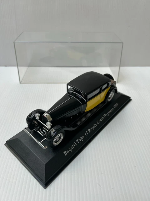 ALTAYA IXO PRESSE Bugatti Type 41 Royale Coach Weymann 1929 Noir ...