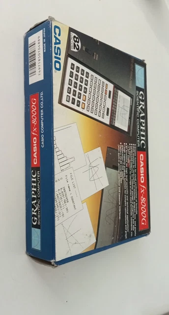 HS. CALCULATRICE SCIENTIFIQUE Computer CASIO fx-8000G En Boîte EUR 50 ...
