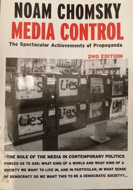 MEDIA CONTROL: THE Spectacular Achievements of Propaganda by Noam ...