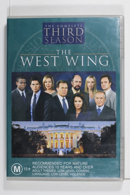 WEST WING, THE : Season 3 (DVD, 2001) Pre-Owned Region 4 Sent Tracked ...