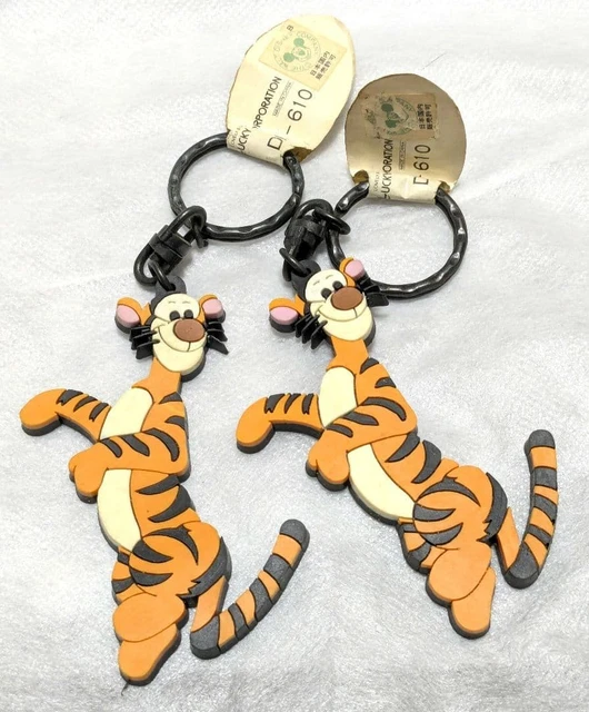 MADE IN JAPAN Tigger Keychain Rubber Rare Disney Collection Strap £65. ...