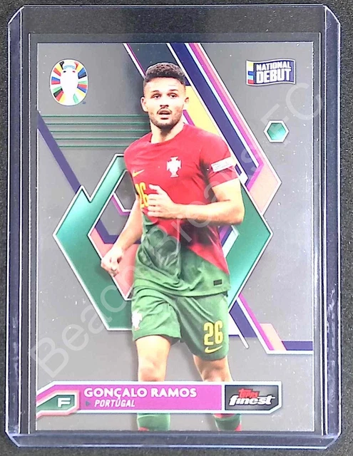 GONCALO RAMOS RC PORTUGAL 2023-24 Topps Finest UEFA Euro Base EUR 1,10 ...