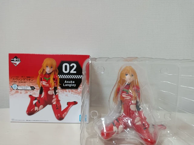 EVANGELION BANDAI ICHIBAN kuji Asuka Figure Prize of B from Japan 2022 ...