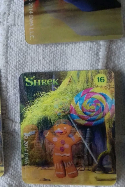 DREAMWORKS HEROES 3D collectors cards. Australian Woolworths top-trump ...