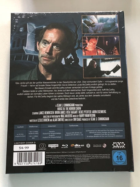 HOUSE 3 - Horror House - Mediabook (Cover D) (4K) #54 £56.51 - PicClick UK